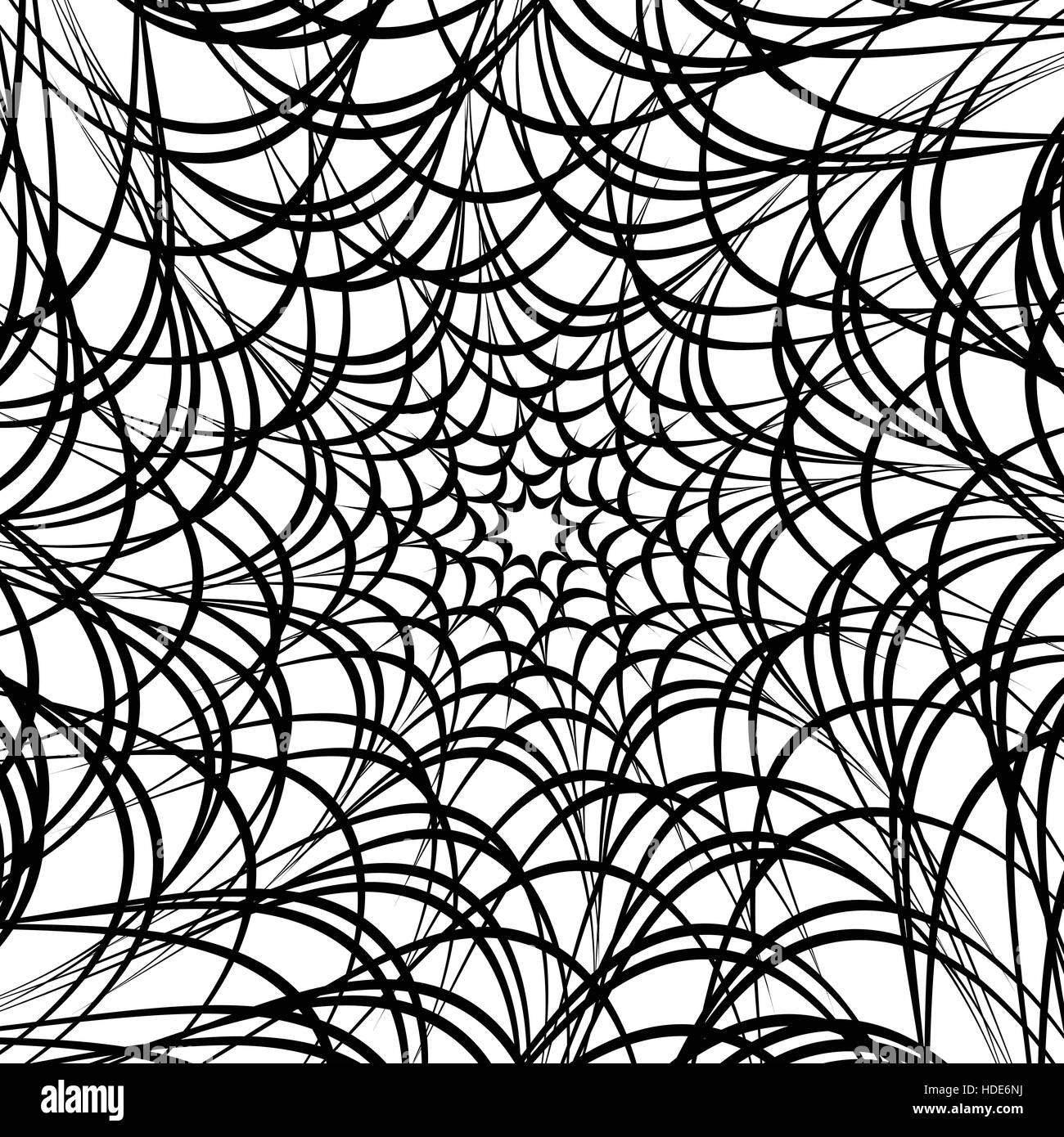 Artistic Geometric Pattern Texture With Random Lines Monochrome