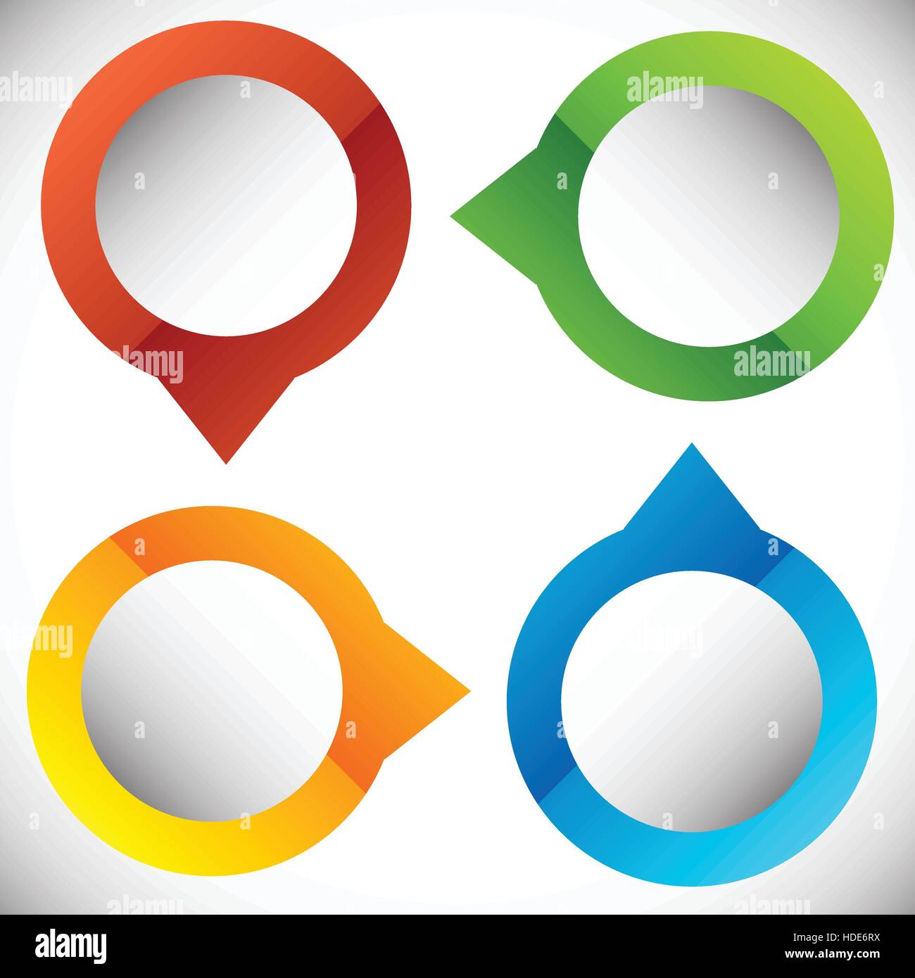 Four step diagnosis Stock Vector Images - Alamy