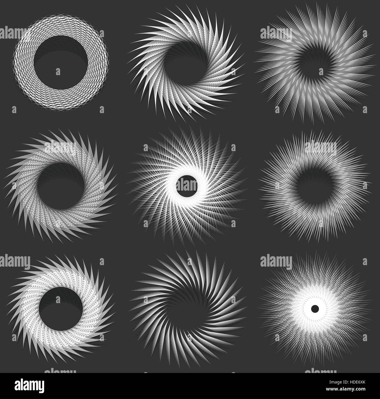 Geometric circle element(s). Abstract circular shape Stock Vector Image ...