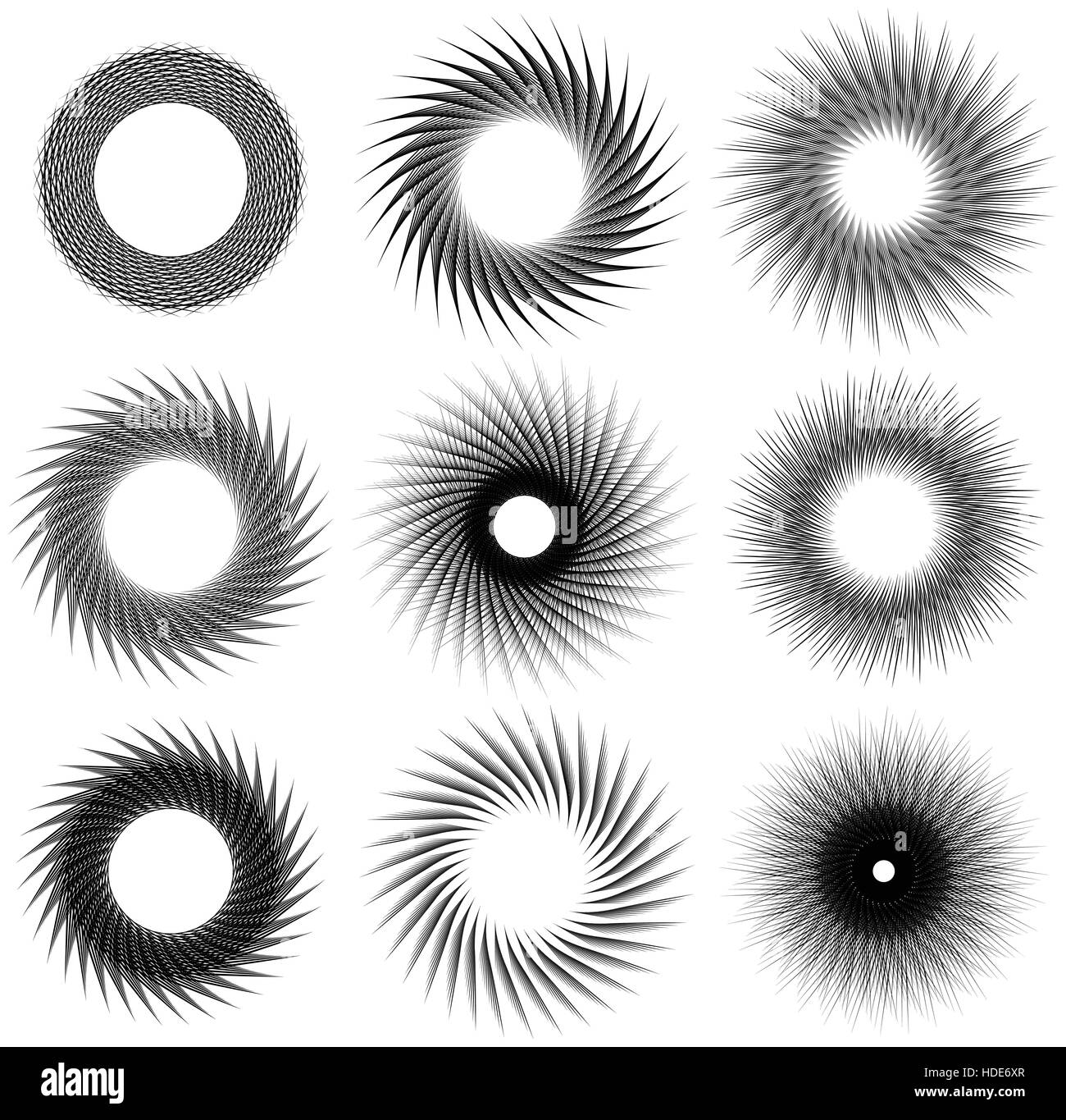 Geometric circle element(s). Abstract circular shape Stock Vector Image ...