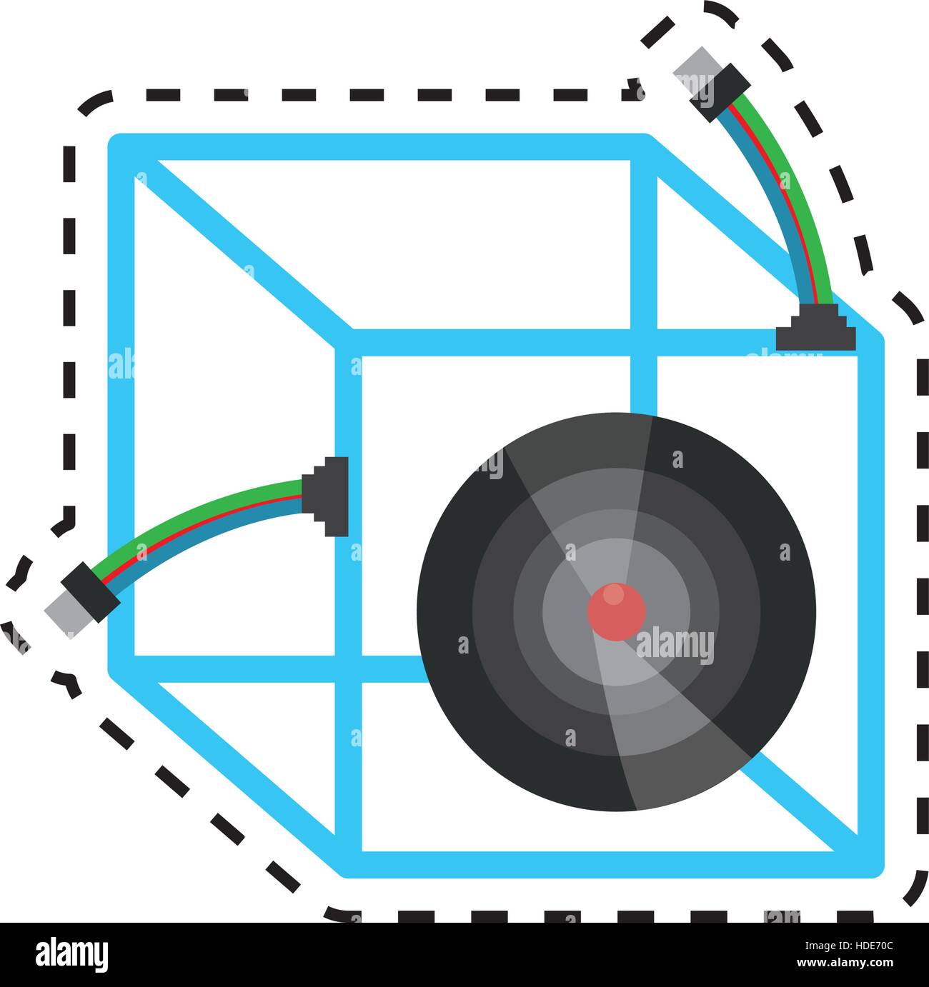 Circular lenses Stock Vector Images - Alamy