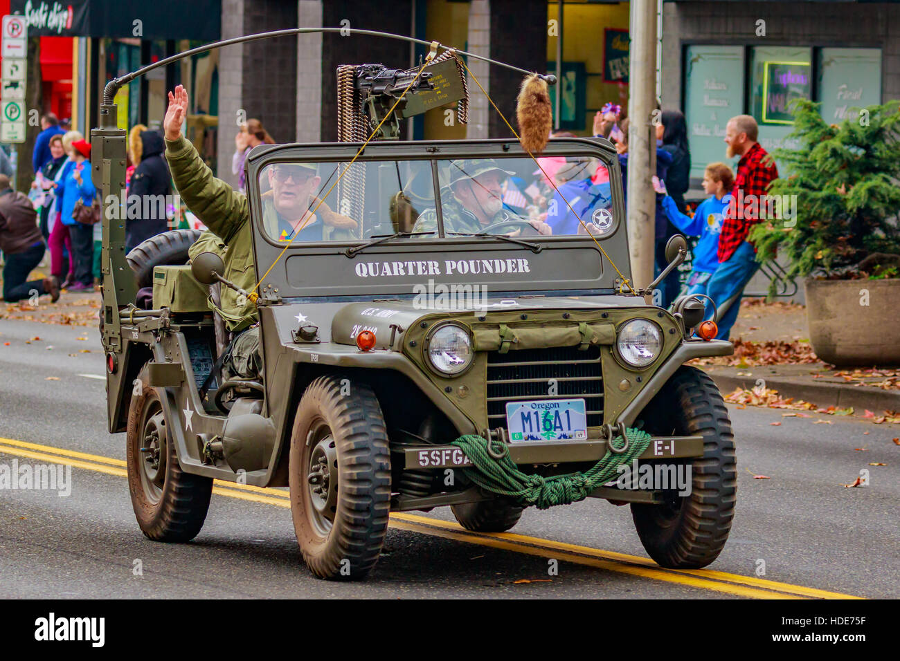 Portland, Oregon, USA - November 11, 2016: The annual Ross Hollywood ...