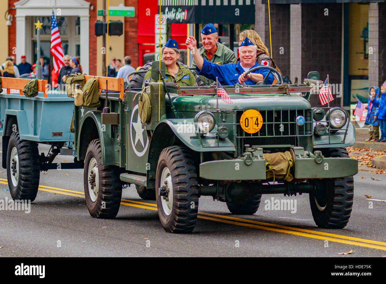 Portland, Oregon, USA - November 11, 2016: The annual Ross Hollywood ...