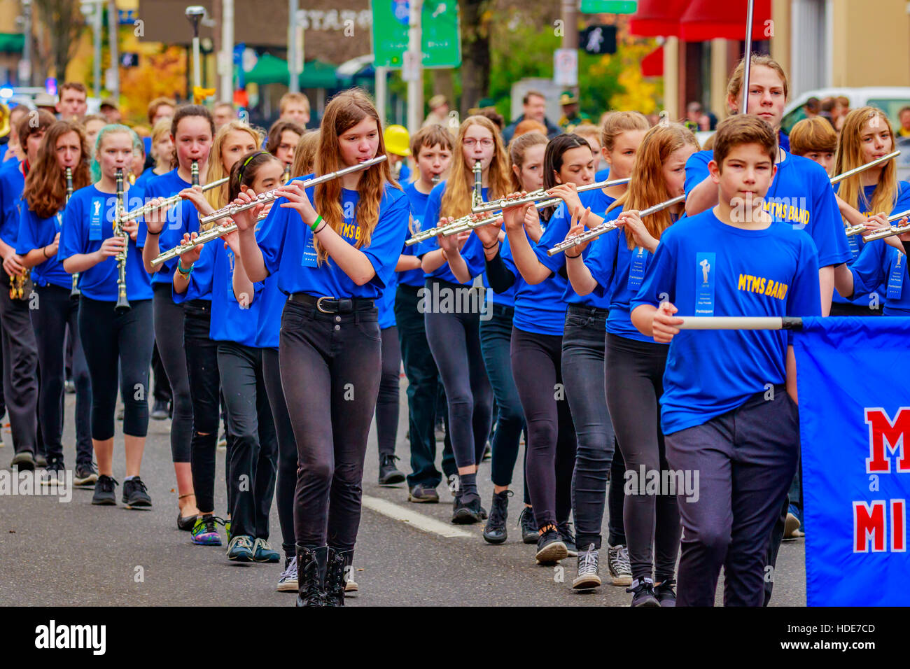 Mt tabor middle school marching band hi-res stock photography and ...
