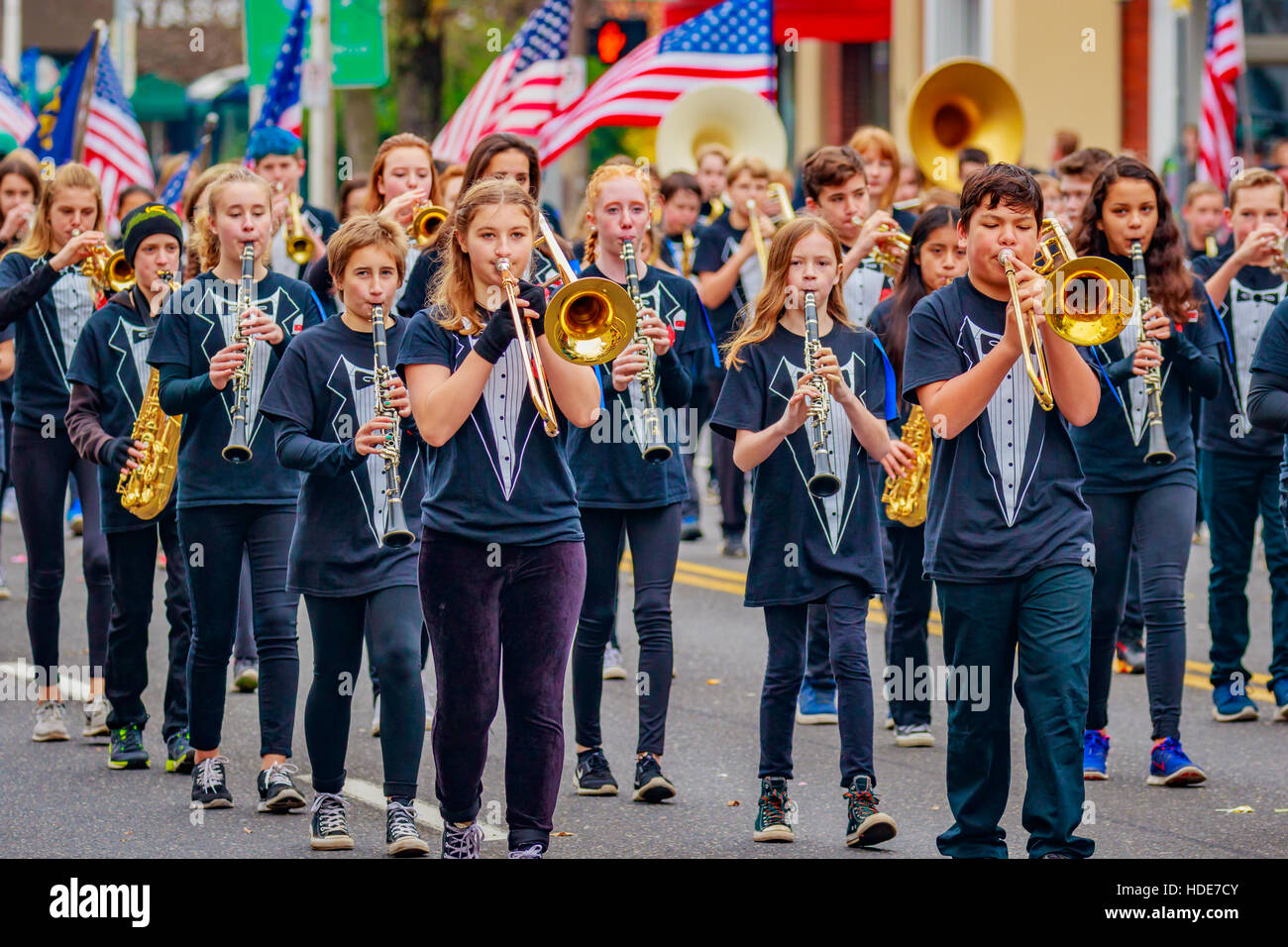 Middle school band hi-res stock photography and images - Alamy