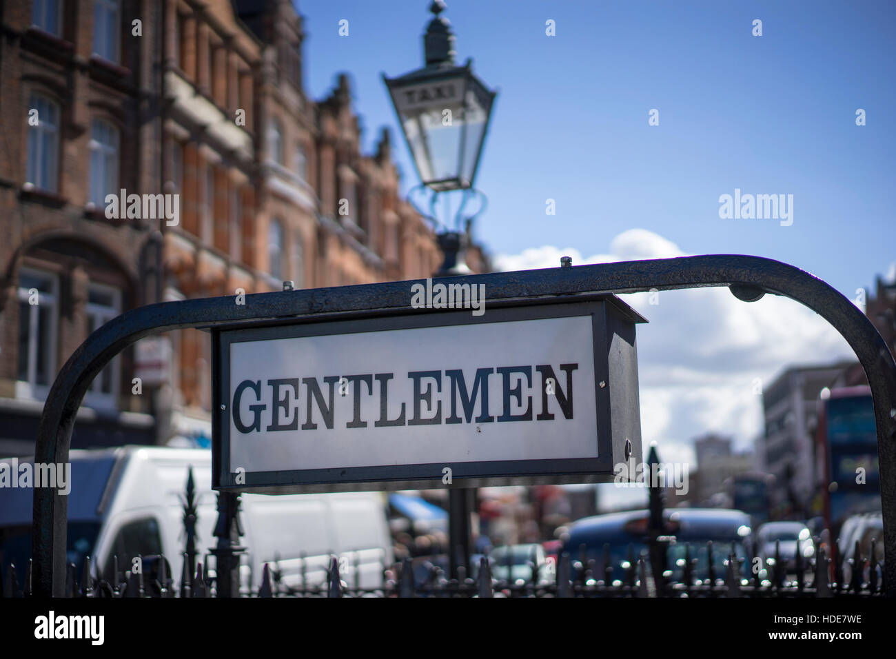 Victorian street sign hi-res stock photography and images - Alamy