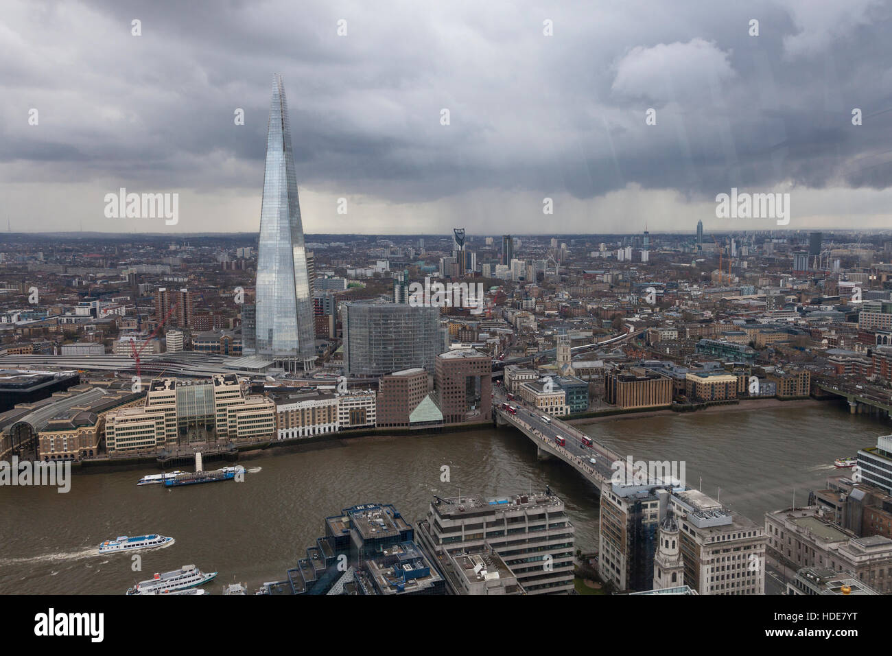View of london shard from sky garden hi-res stock photography and ...