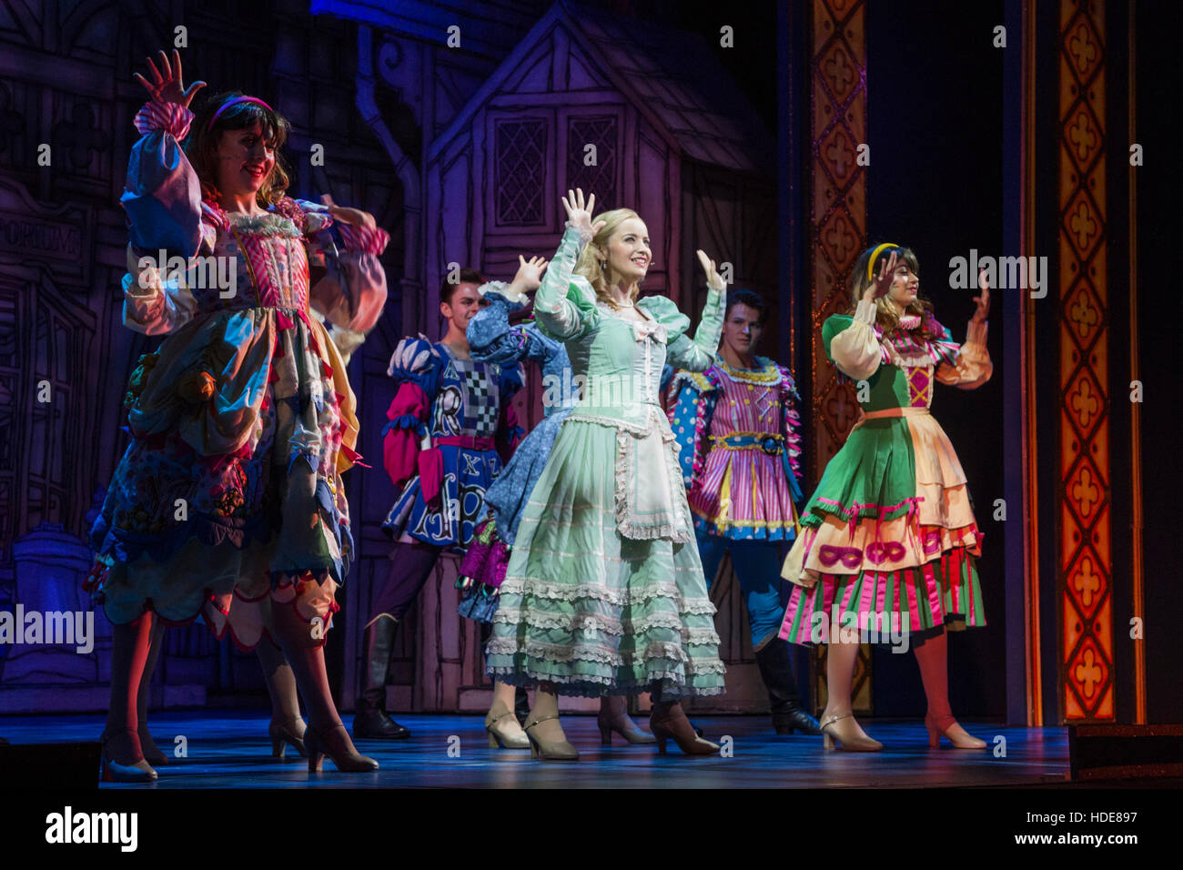 Dress rehearsal of the Christmas panto Dick Whittington at the New ...