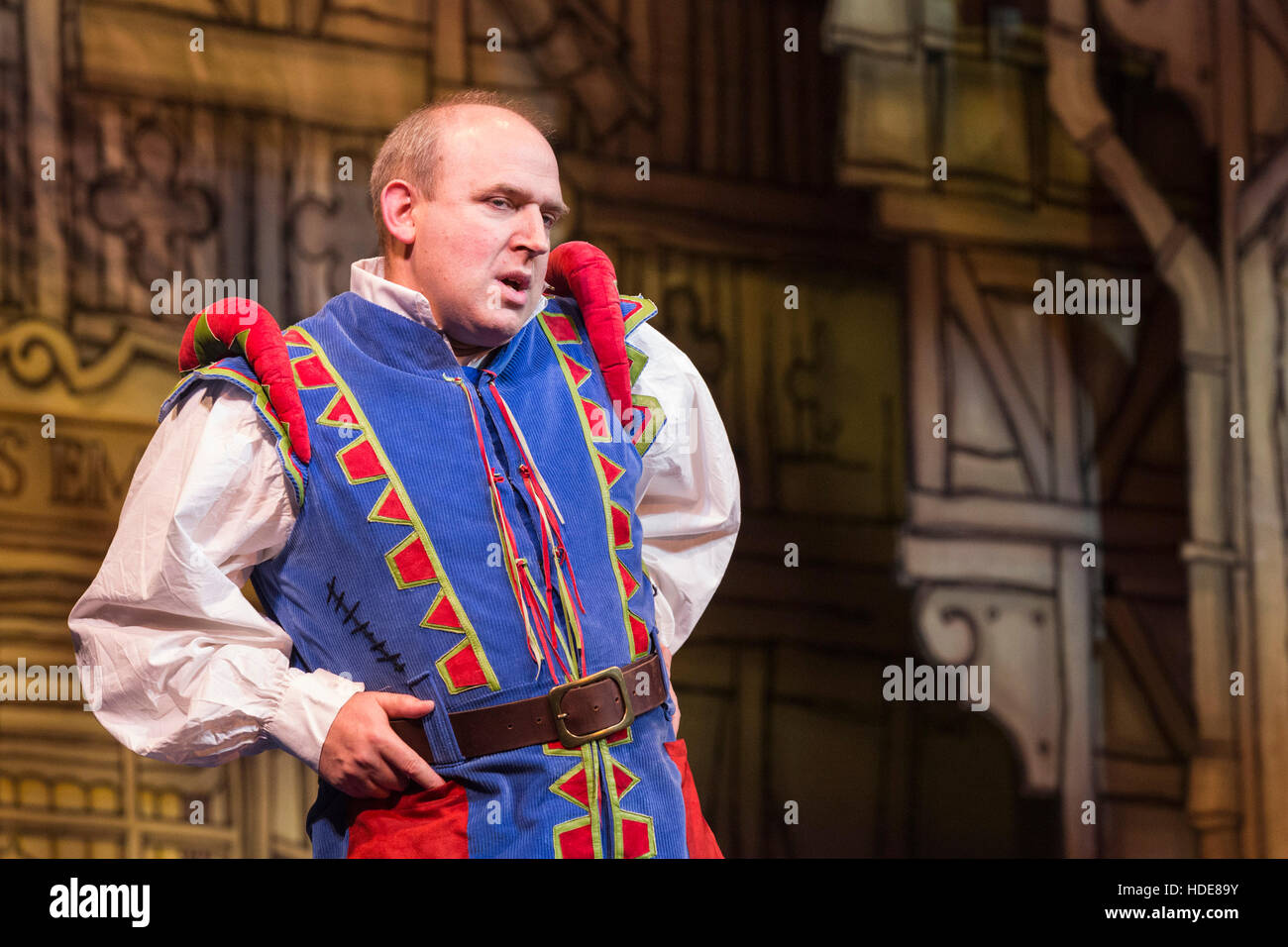 Dress rehearsal of the Christmas panto Dick Whittington at the New ...