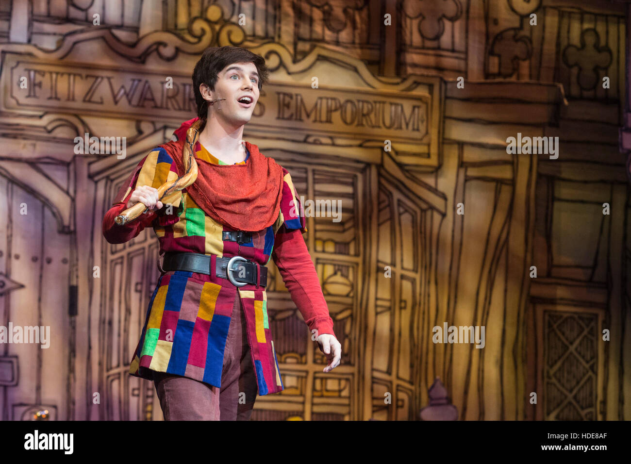 Dress rehearsal of the Christmas panto Dick Whittington at the New ...