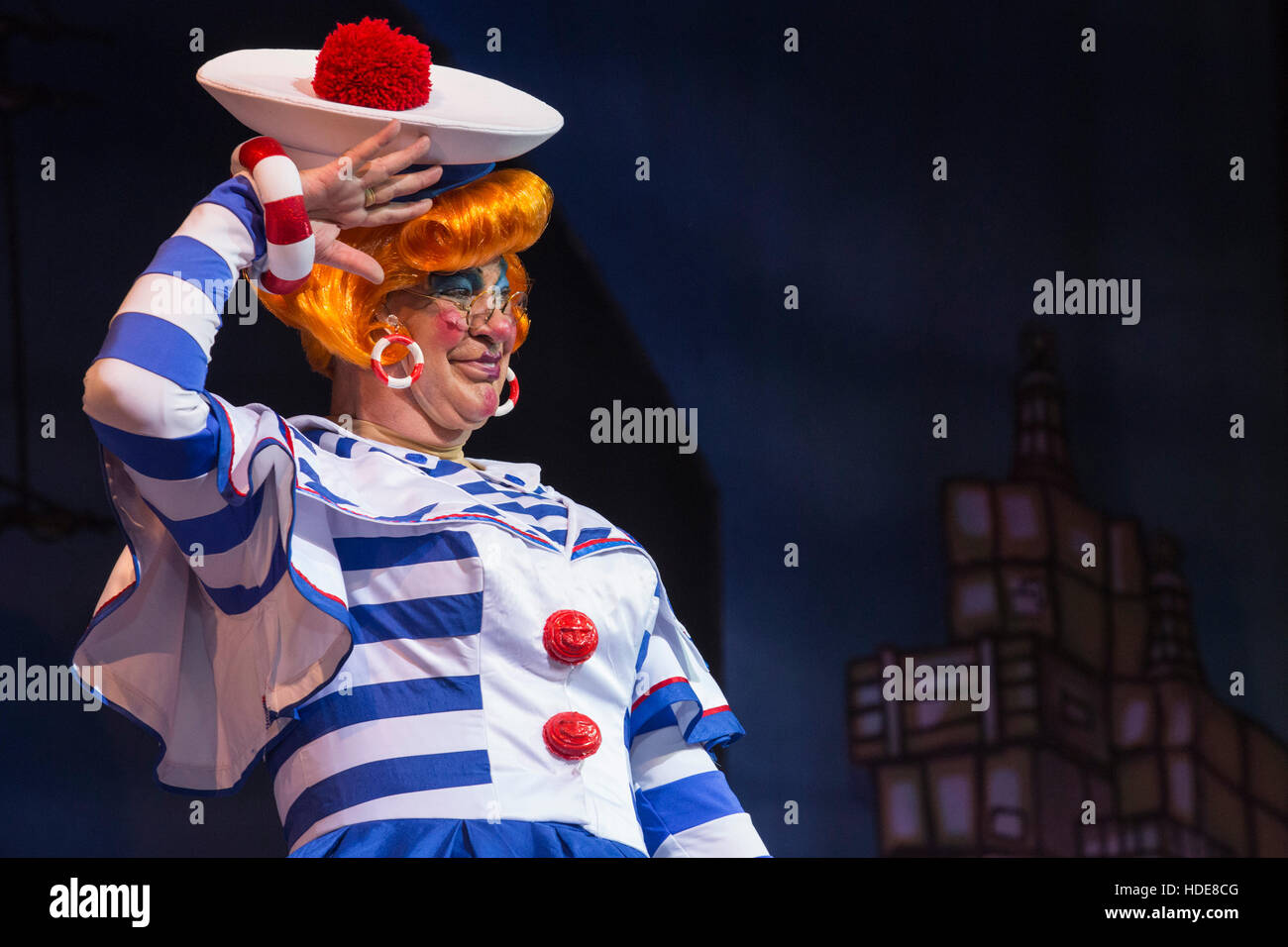 Dress rehearsal of the Christmas panto Dick Whittington at the New ...