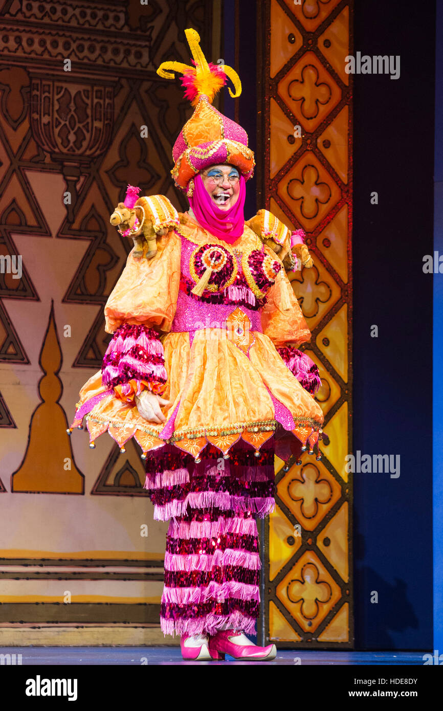 Dress rehearsal of the Christmas panto Dick Whittington at the New ...