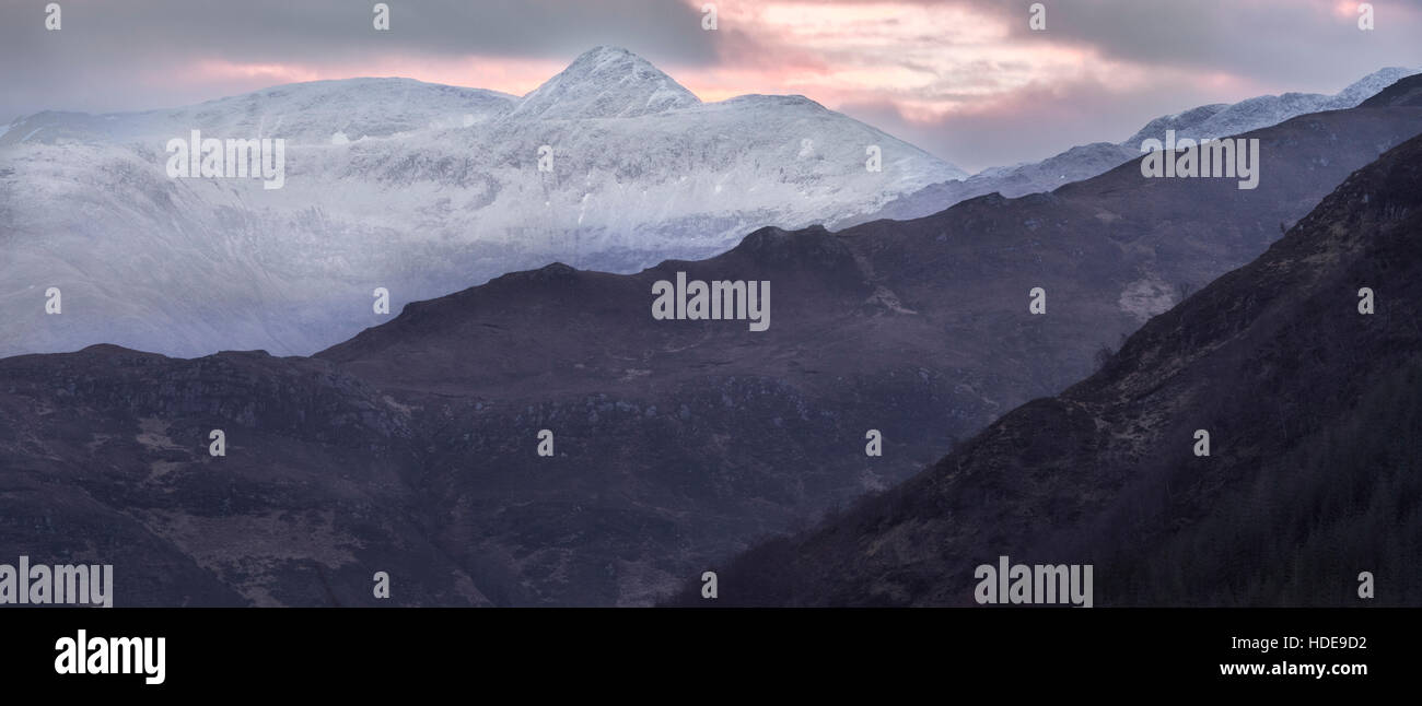 Forcan Ridge at Kintail in Scotland Stock Photo - Alamy