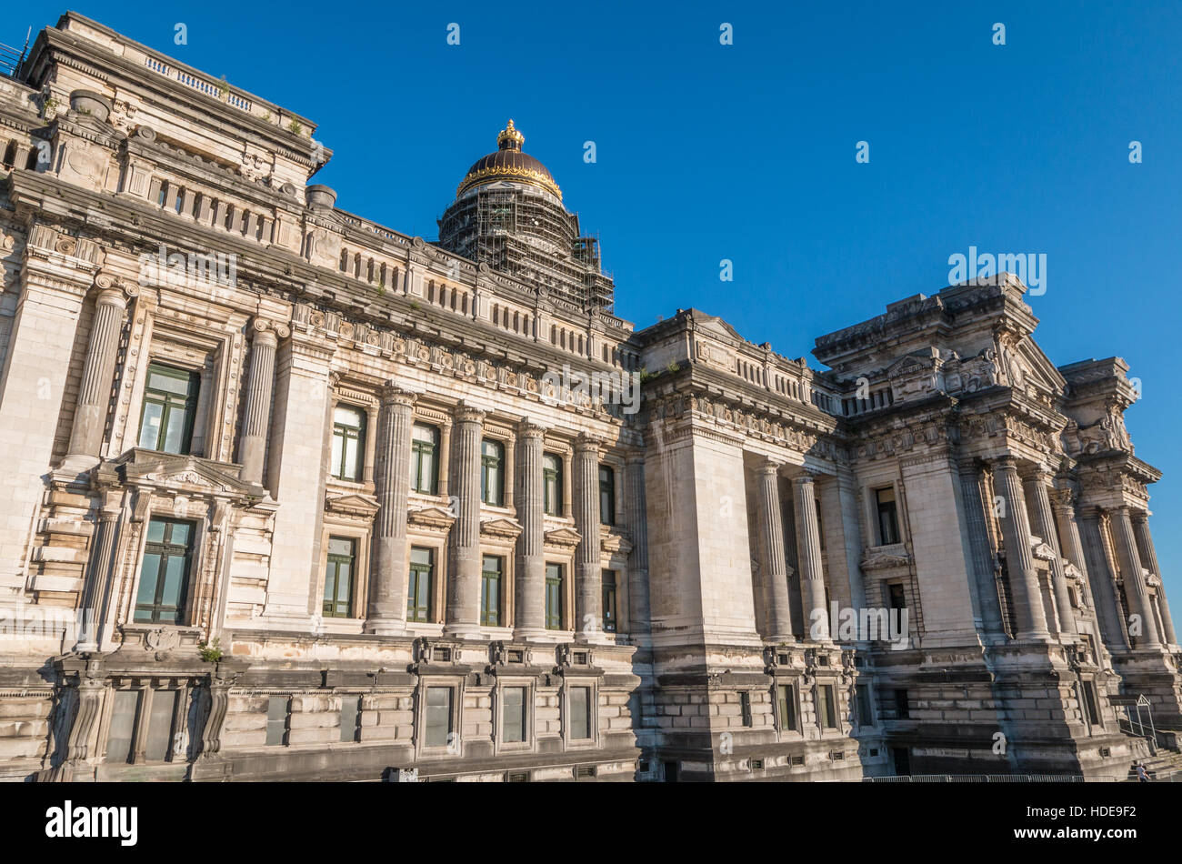 The Justice Palace in Brussels Stock Photo - Alamy