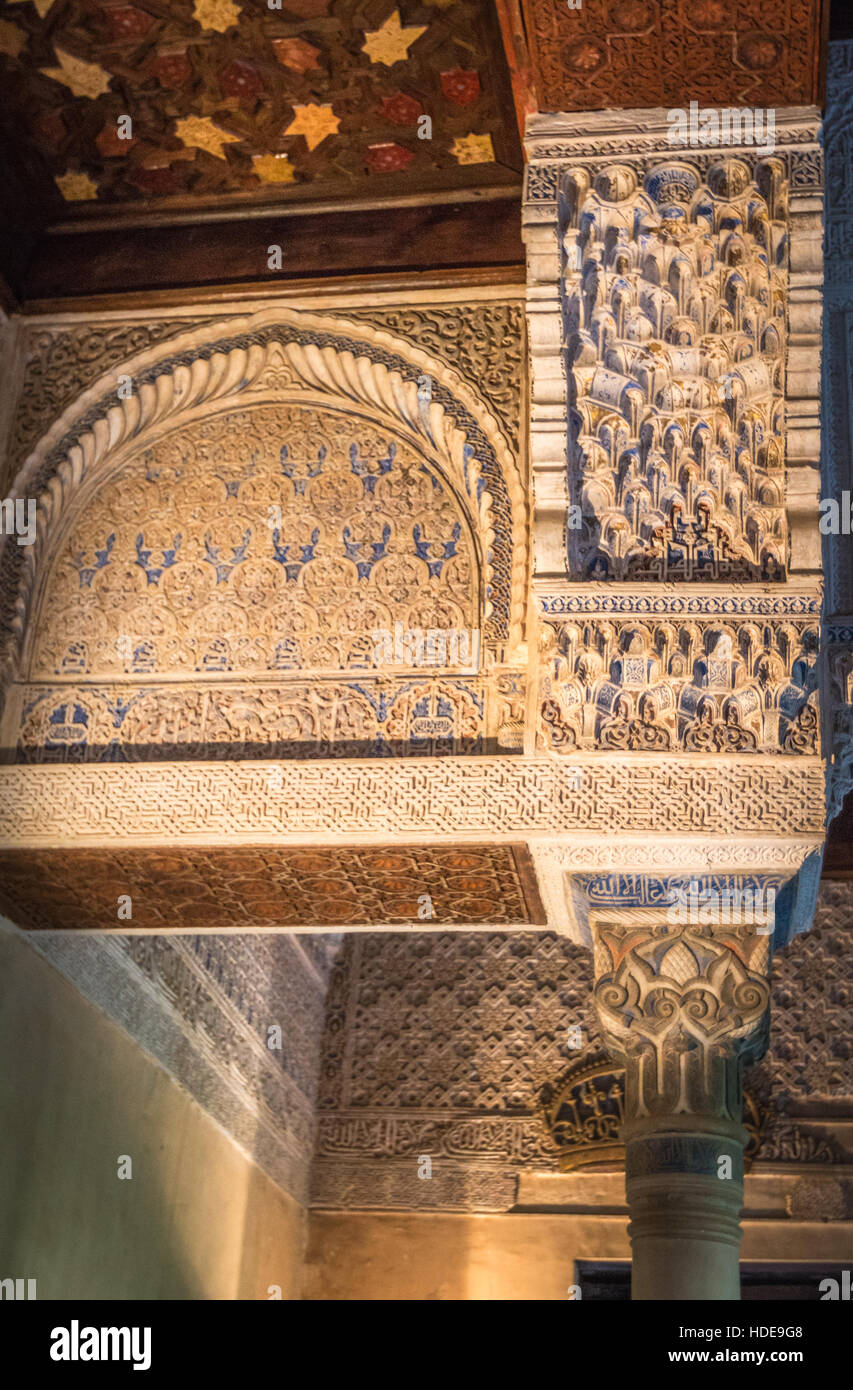 Inside alhambra granada andalucia spain hi-res stock photography and ...