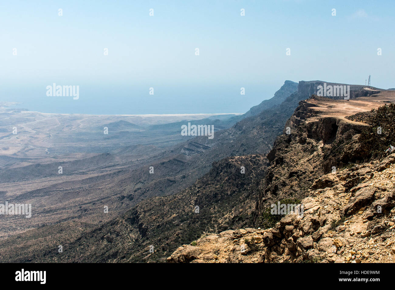 Salalah mountain jabal samhan hi-res stock photography and images - Alamy