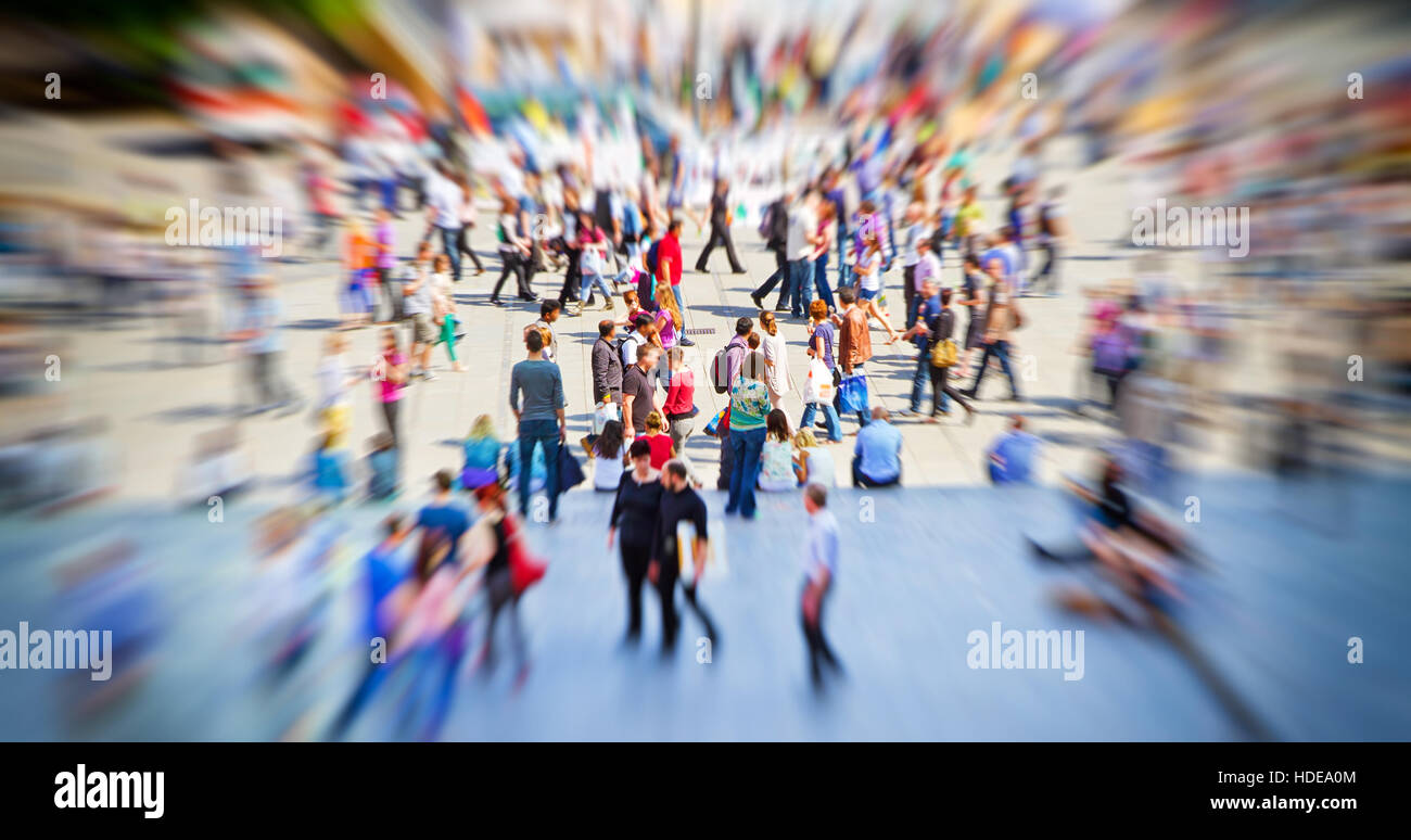Group crowd many lots of people hi-res stock photography and images - Alamy