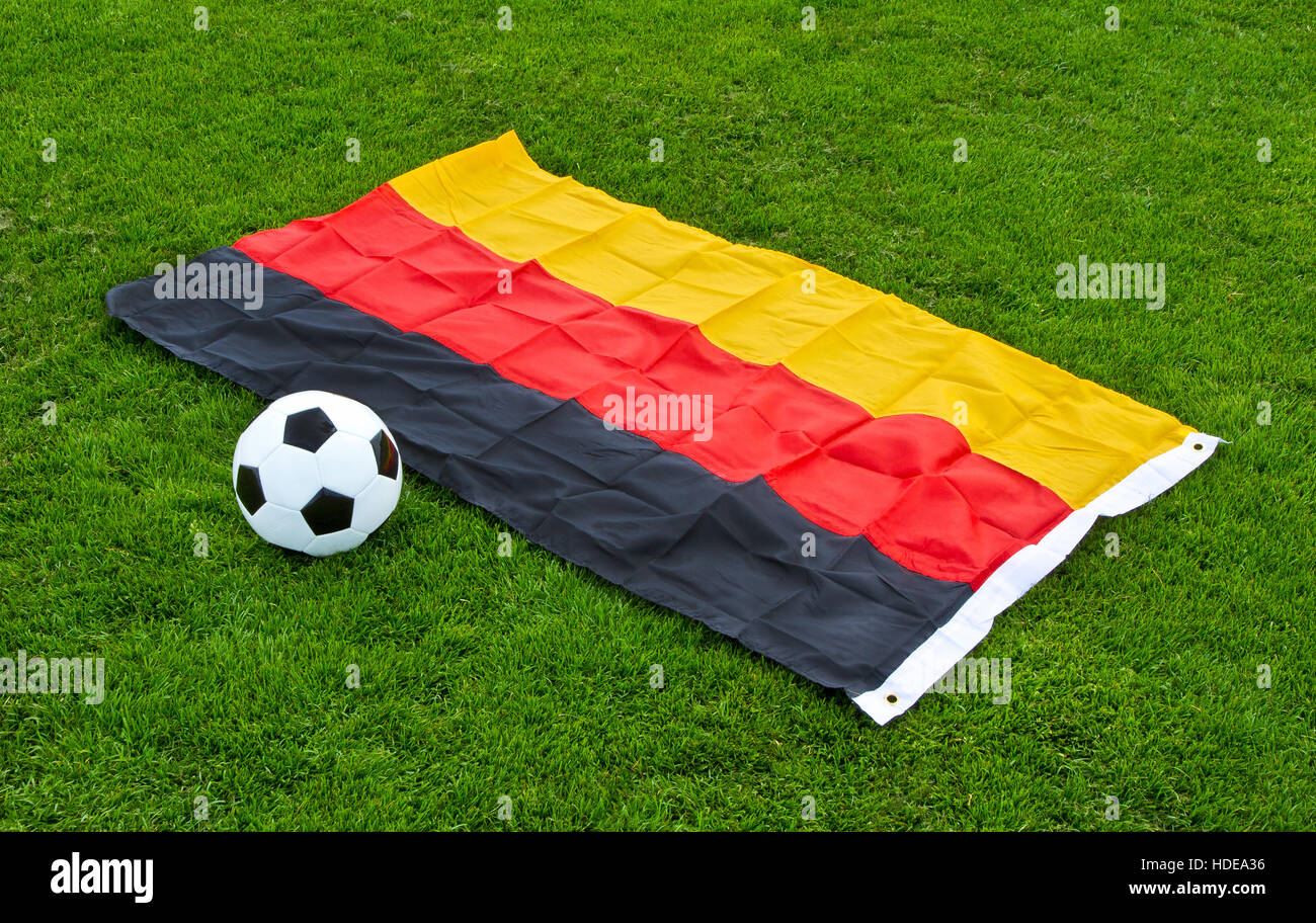 Soccer field german national flag hi-res stock photography and images ...