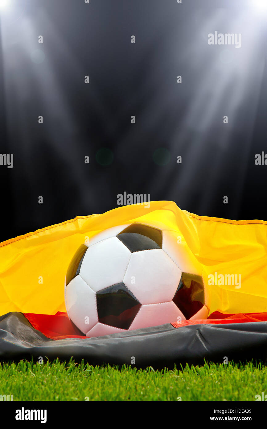 Soccer field german national flag hi-res stock photography and images ...