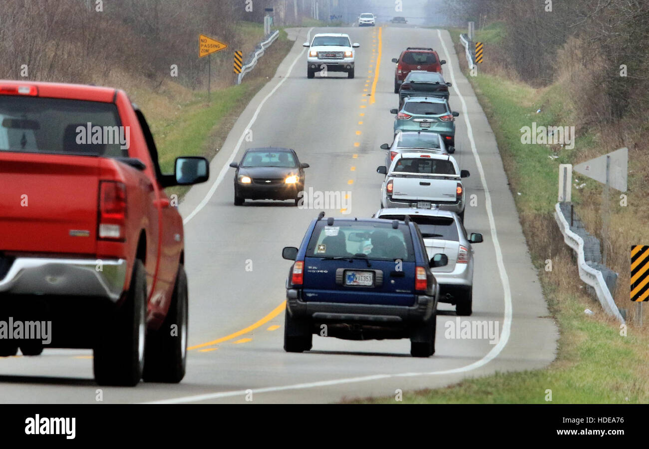 Truck on a rural highway hi-res stock photography and images - Alamy