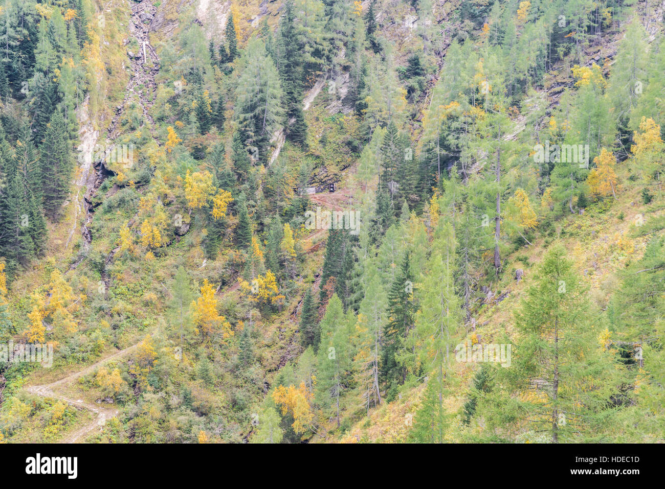 Mine in the alps of austria Stock Photo - Alamy