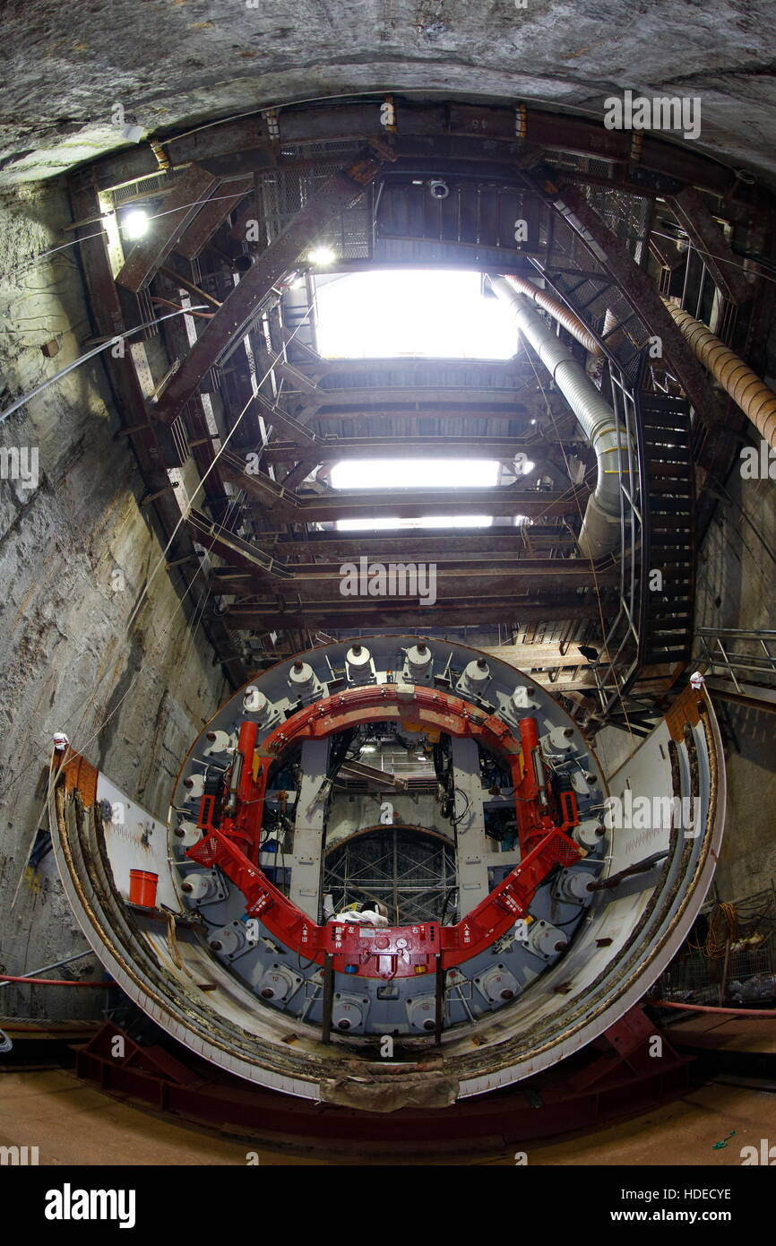 Tunnel Boring Machines Stock Photo - Alamy