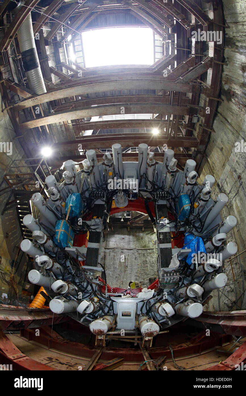 Tunnel Boring Machines Stock Photo - Alamy