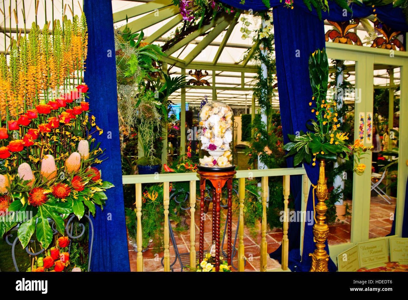 Chelsea Flower Show 2016,Marks & Spencer's Stand.Flower,Sculpture ...