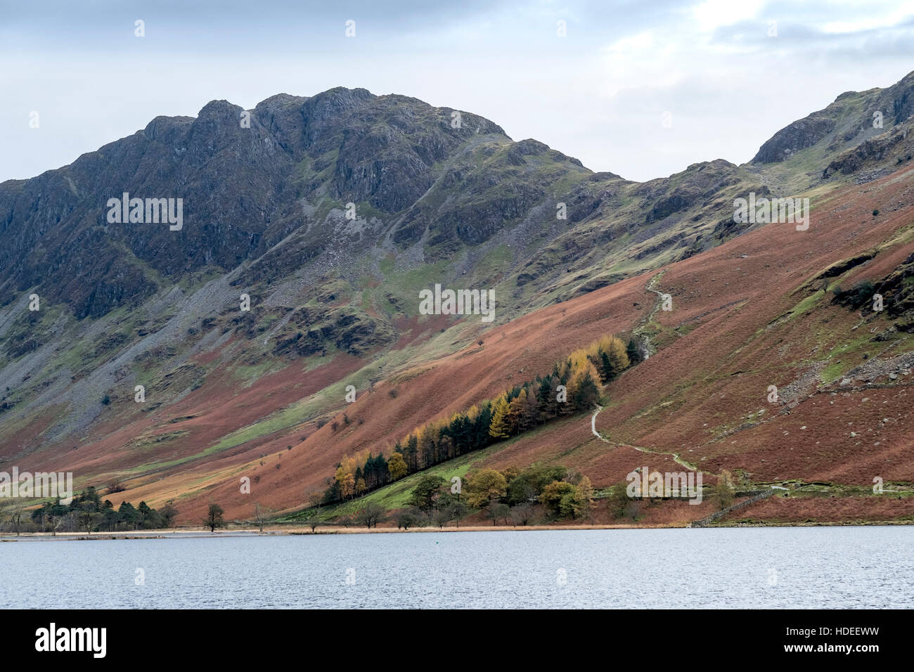 View of Haystacks, a Fell in the Lake District in Cumbria, in the ...