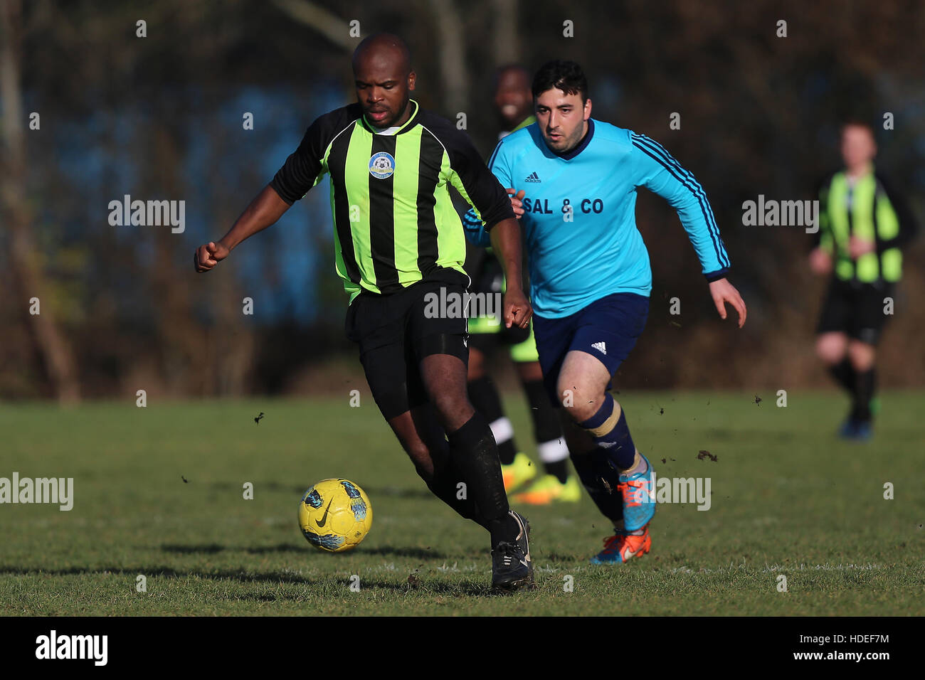 Eagle (green/black) vs Dynamics, Hackney & Leyton Sunday League ...