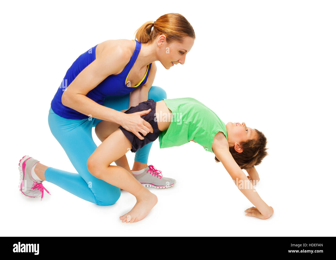 Back posture mother hi-res stock photography and images - Alamy