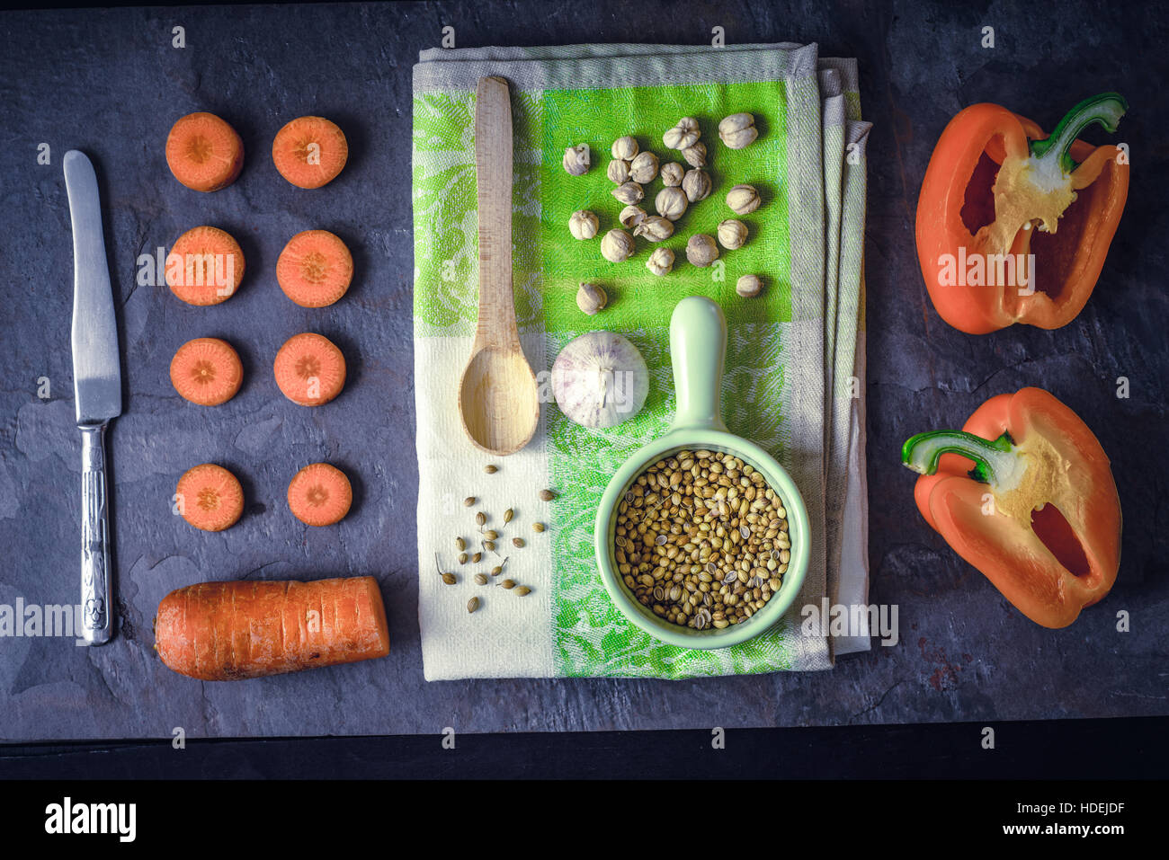 Orange vegetables hi-res stock photography and images - Alamy