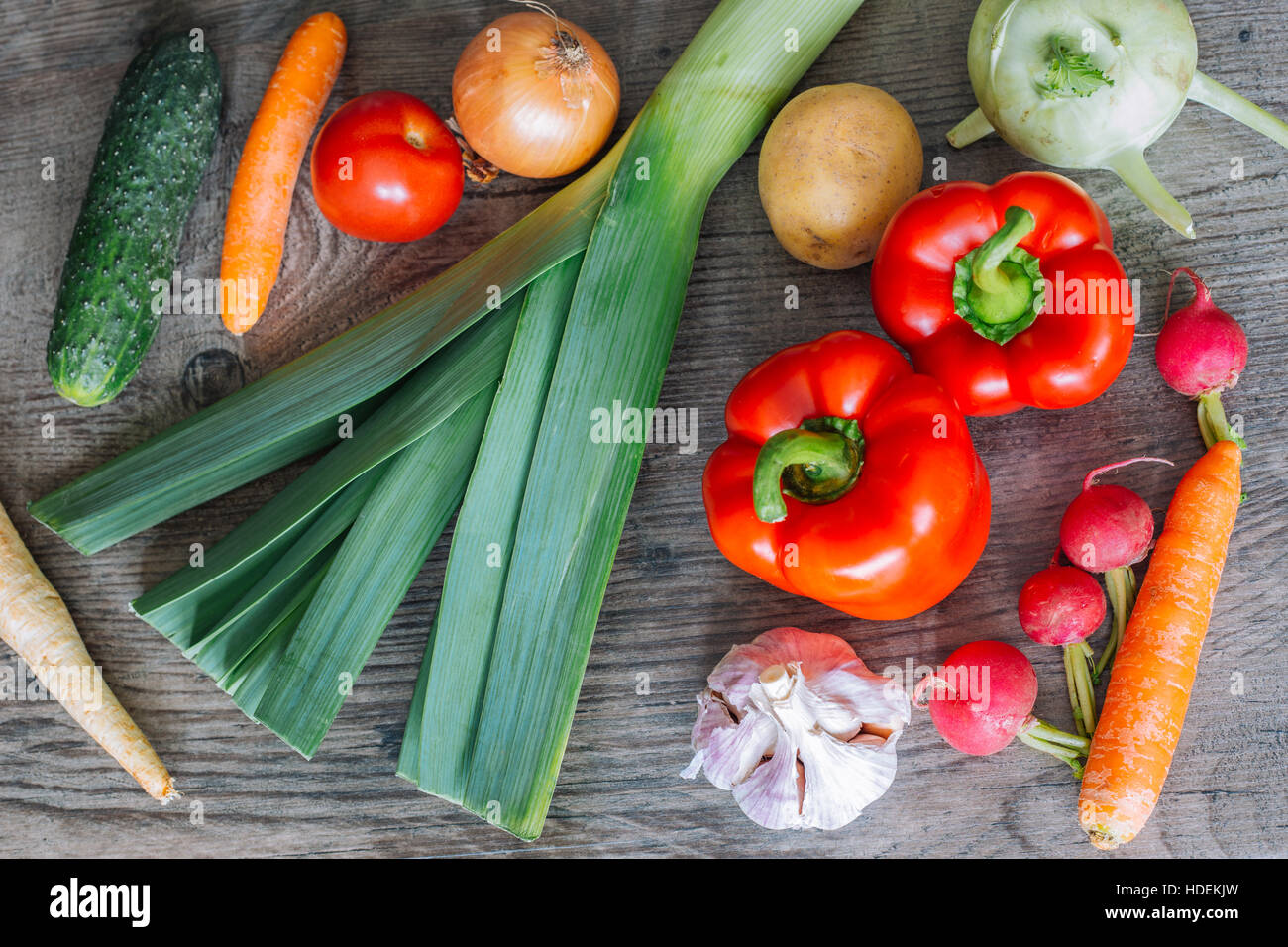 Fresh organic vegetables Healthy Food background Stock Photo - Alamy