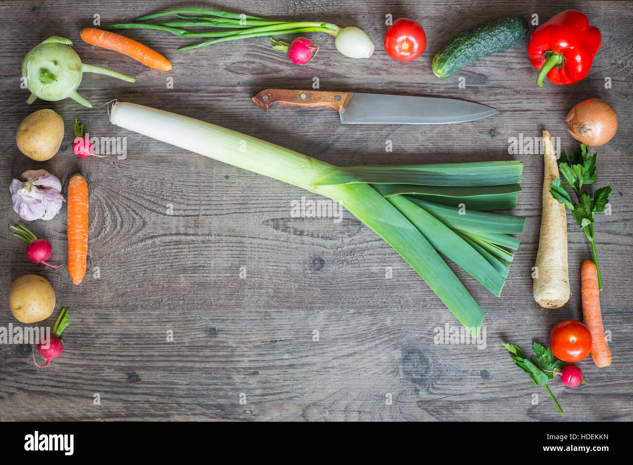 Fresh organic vegetables Healthy Food background Stock Photo - Alamy