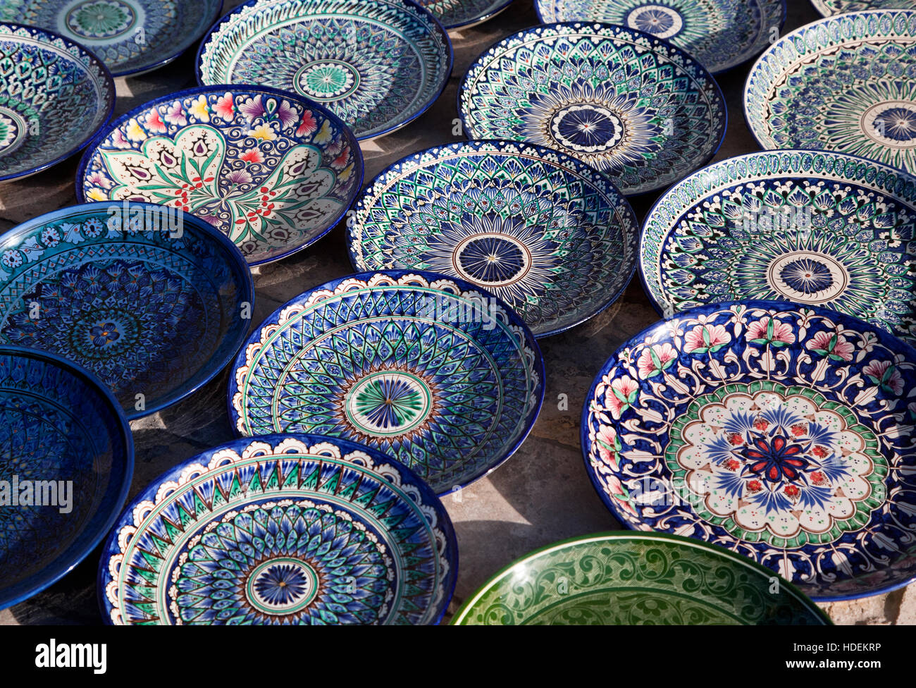 Uzbek painted craft art hi-res stock photography and images - Alamy