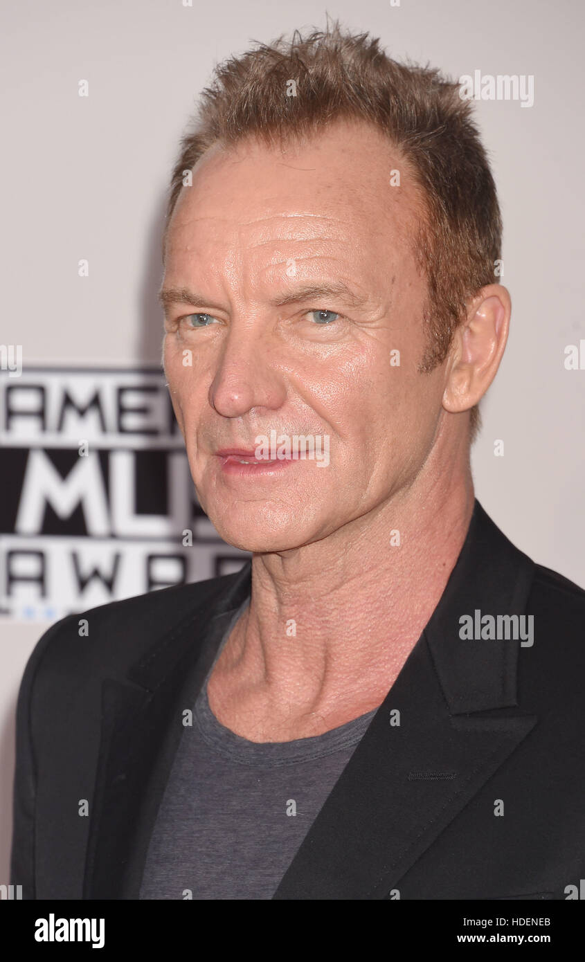 Sting singer hi-res stock photography and images - Alamy