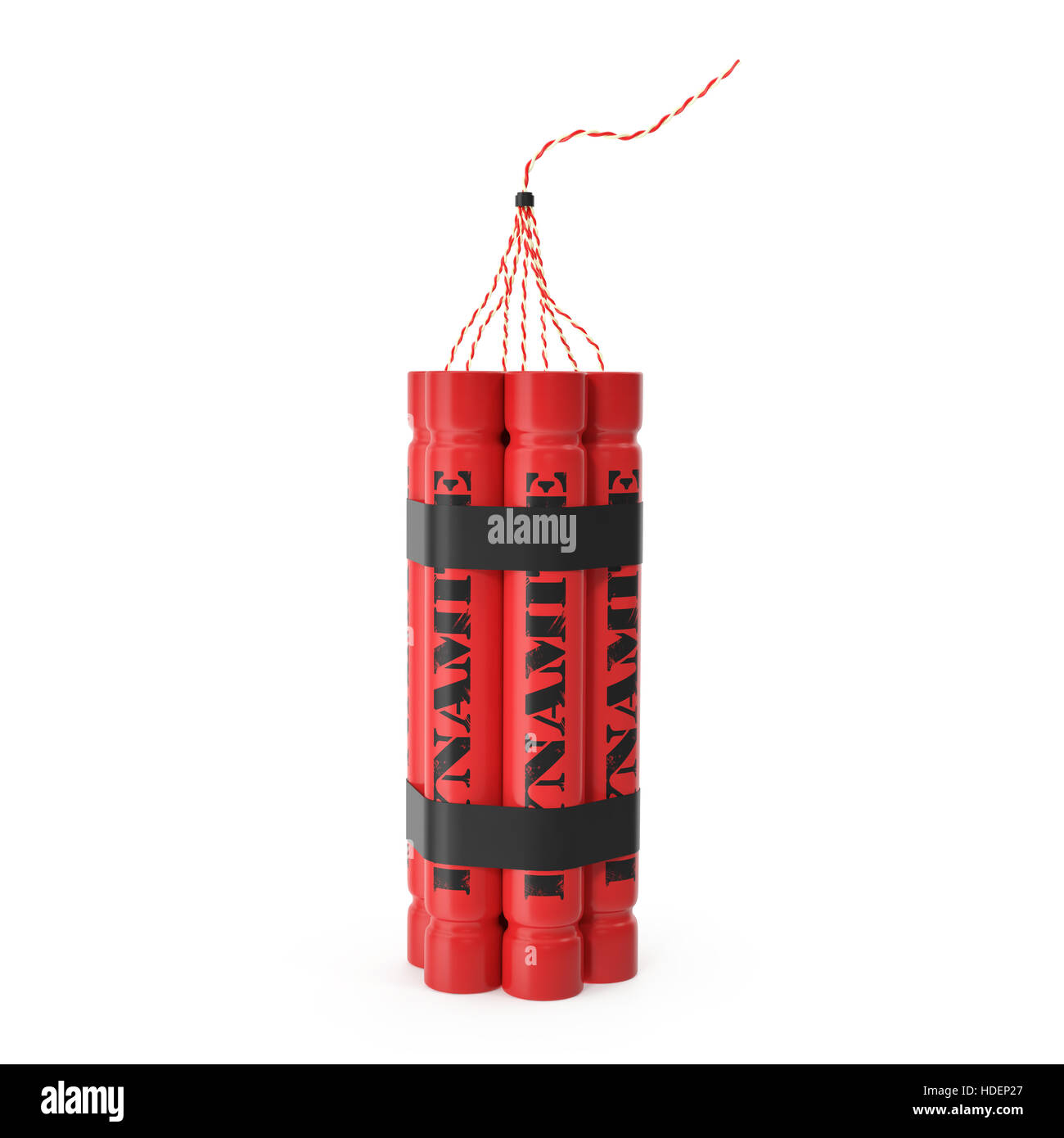 TNT, dynamite bomb isolated on white background Stock Photo - Alamy