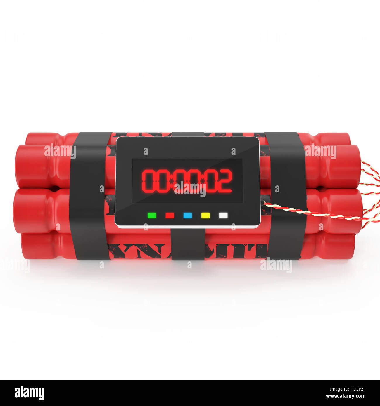 Tnt dynamite red bomb timer hi-res stock photography and images - Alamy