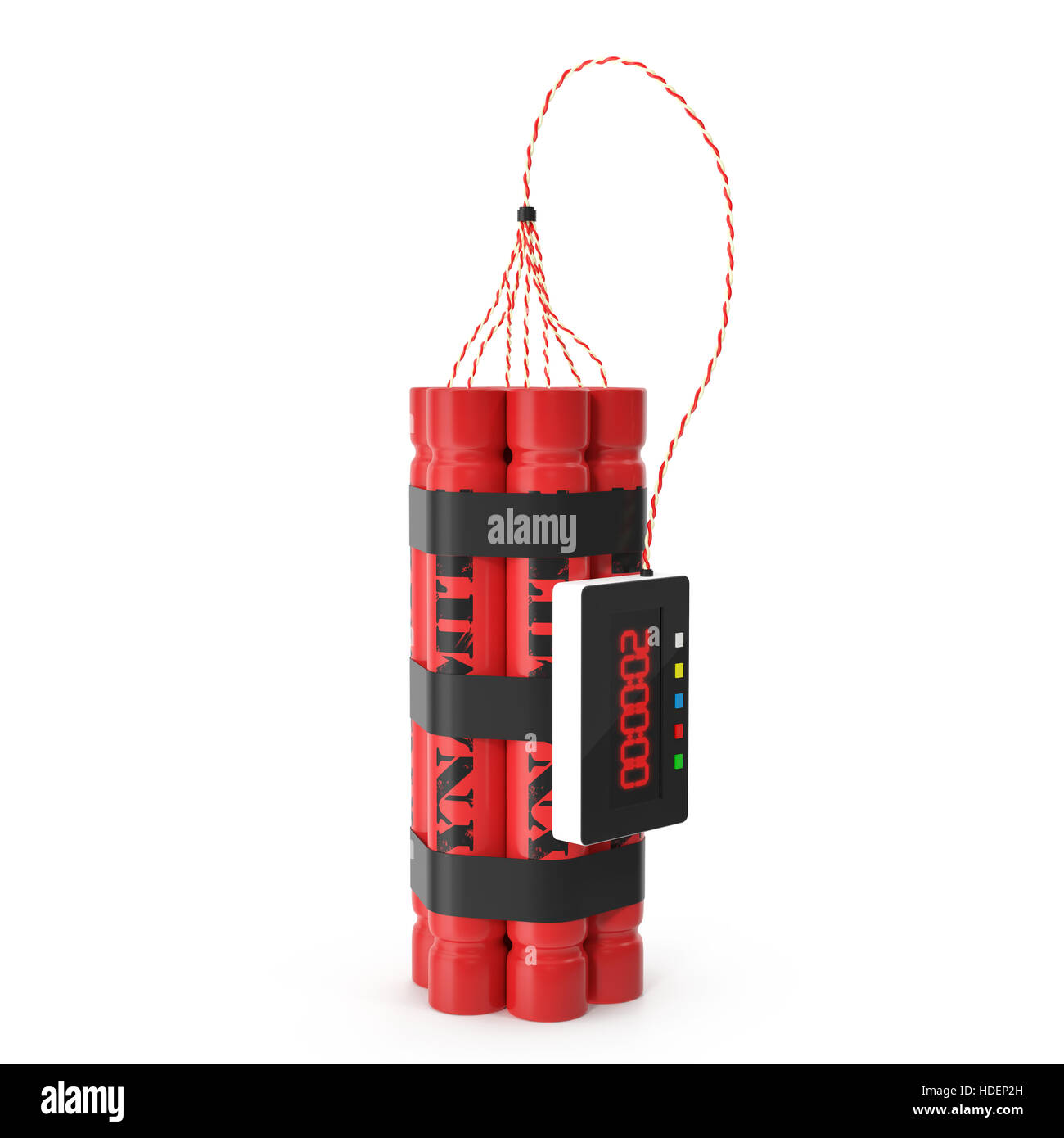 Tnt dynamite red bomb timer hi-res stock photography and images - Alamy
