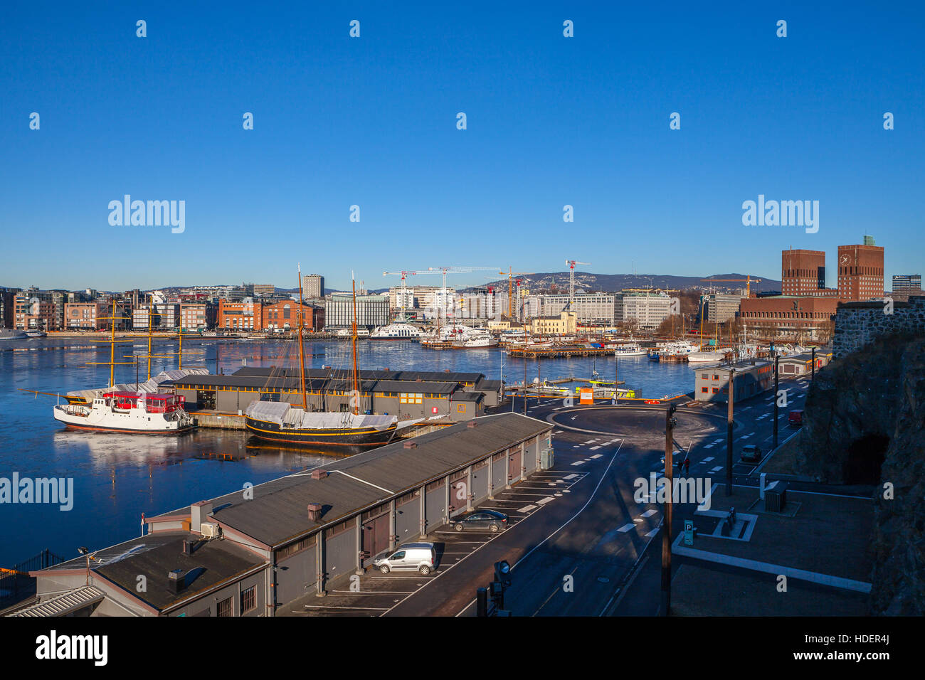 Oslo skyline hi-res stock photography and images - Alamy