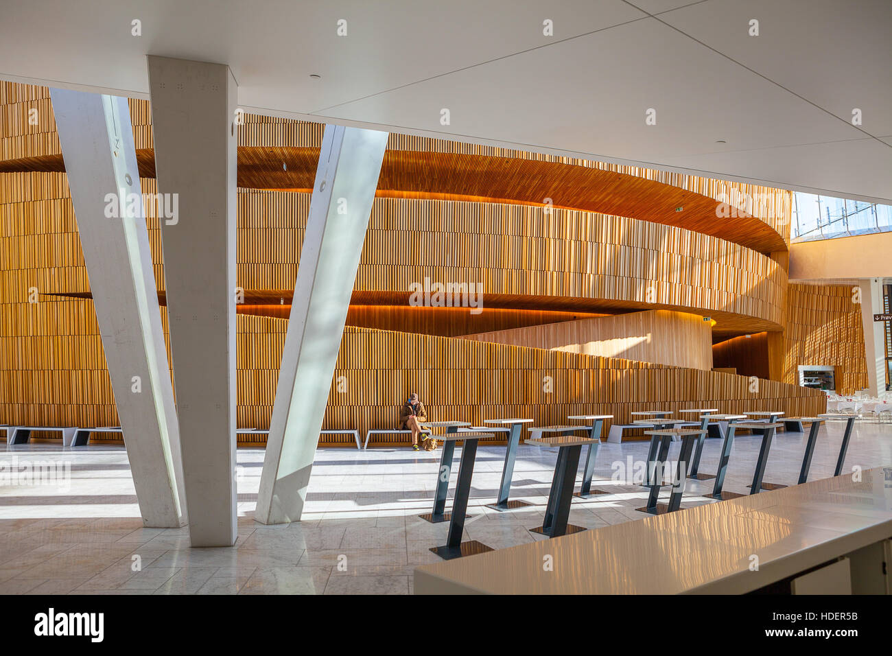 Oslo opera house interior hi-res stock photography and images - Alamy