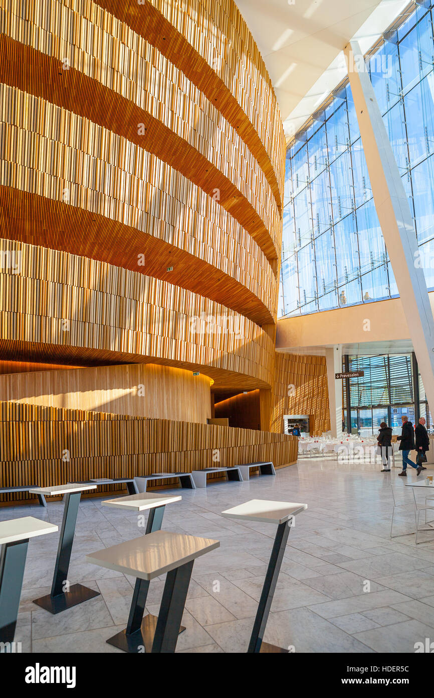 Oslo opera house interior hi-res stock photography and images - Alamy