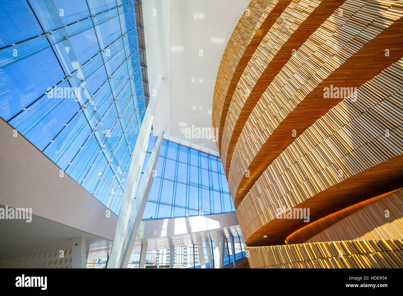 Oslo opera house interior hi-res stock photography and images - Alamy