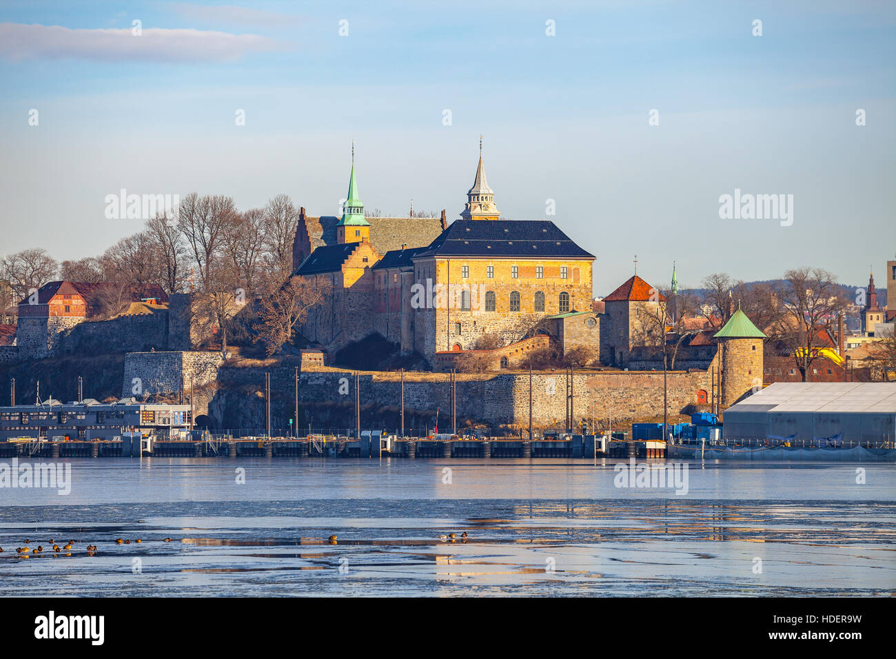 Akershus Fortress Frozen