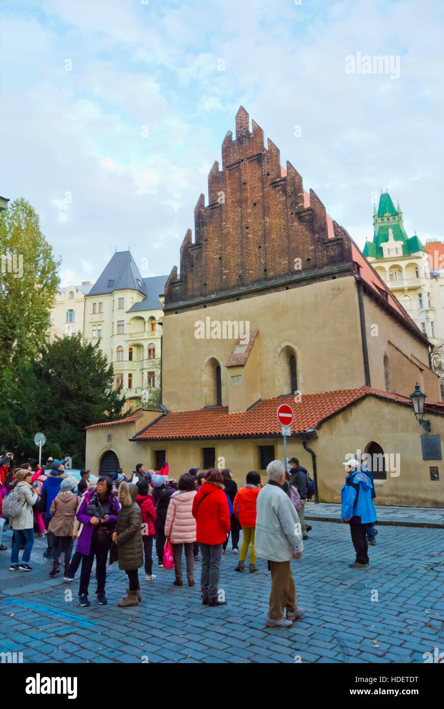 Staronova Synagoga, old new synagogue, Josefov, jewish quarter, old ...