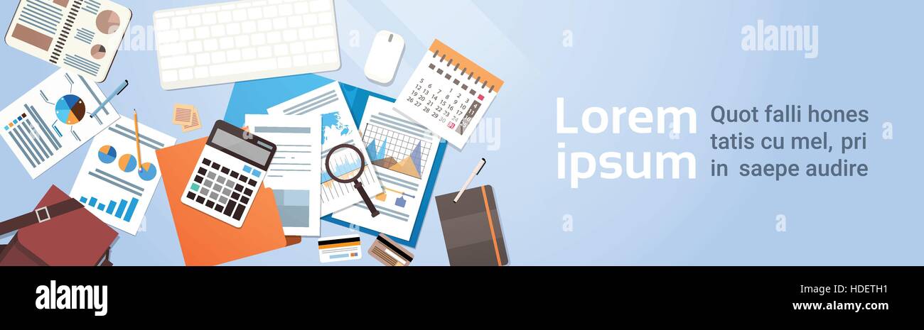 Object paperwork view Stock Vector Images - Alamy