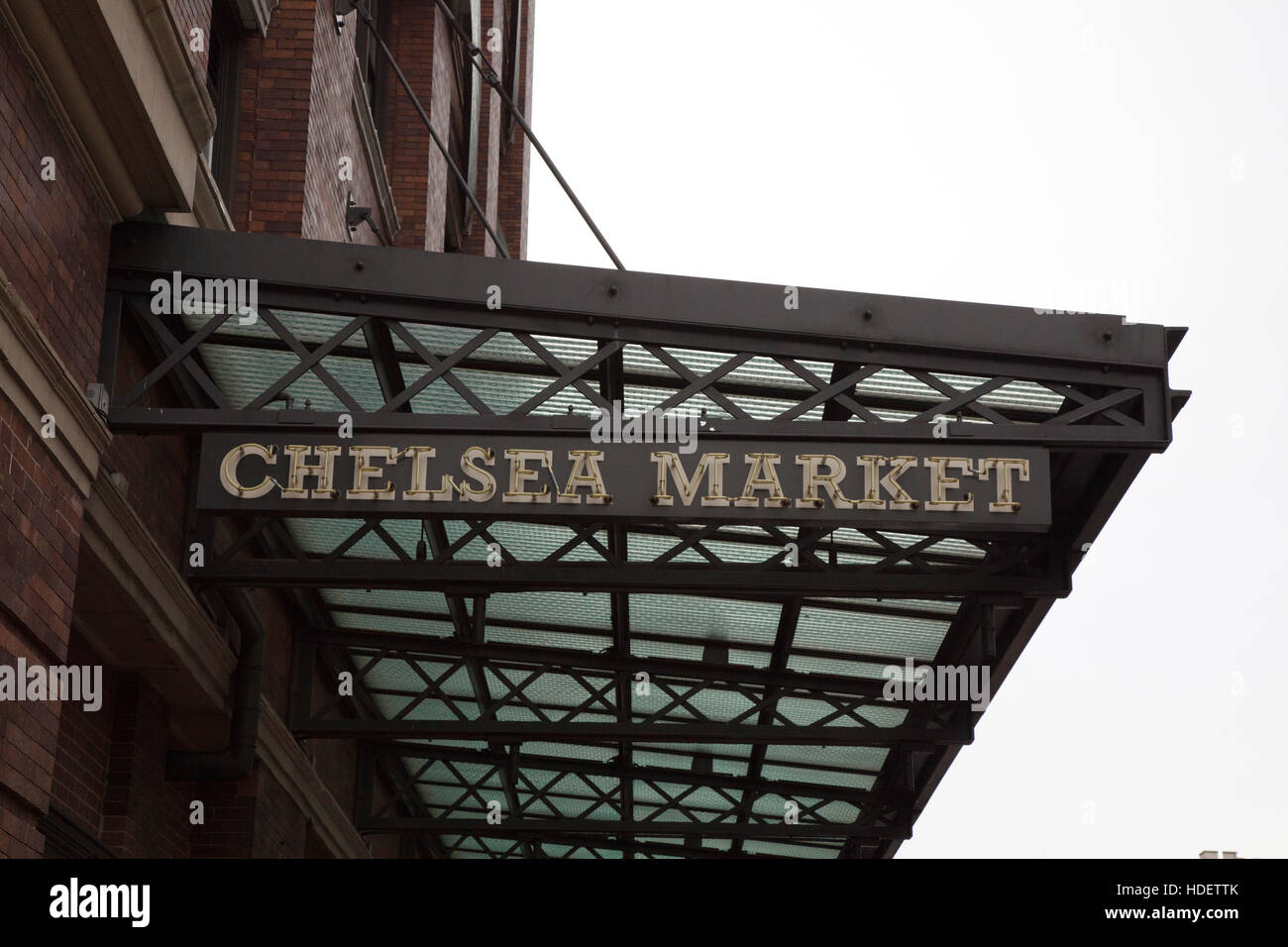 Chelsea Market New York Sign High Resolution Stock Photography and ...