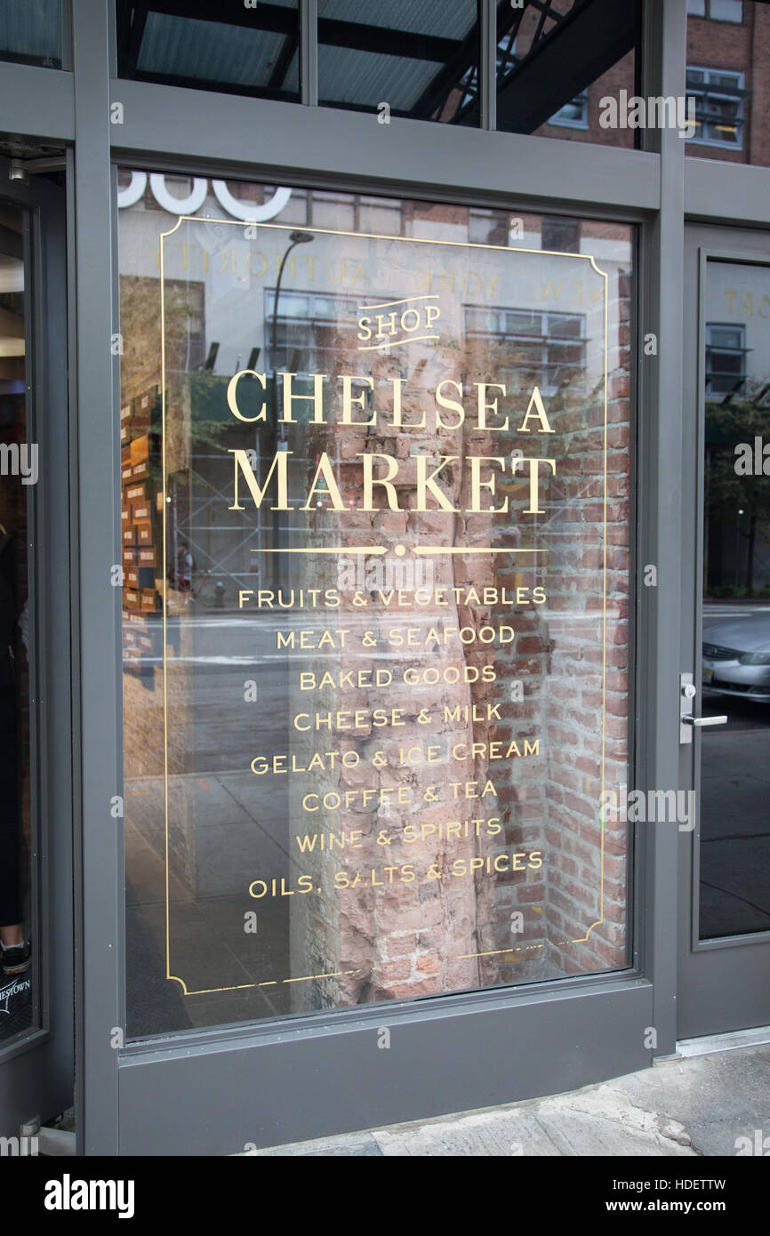 Chelsea market exterior hi-res stock photography and images - Alamy