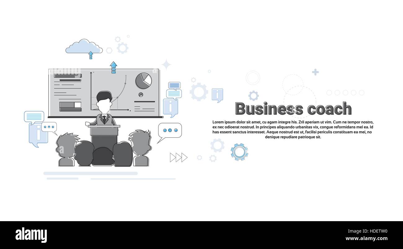 Leadership coaching Stock Vector Images - Alamy