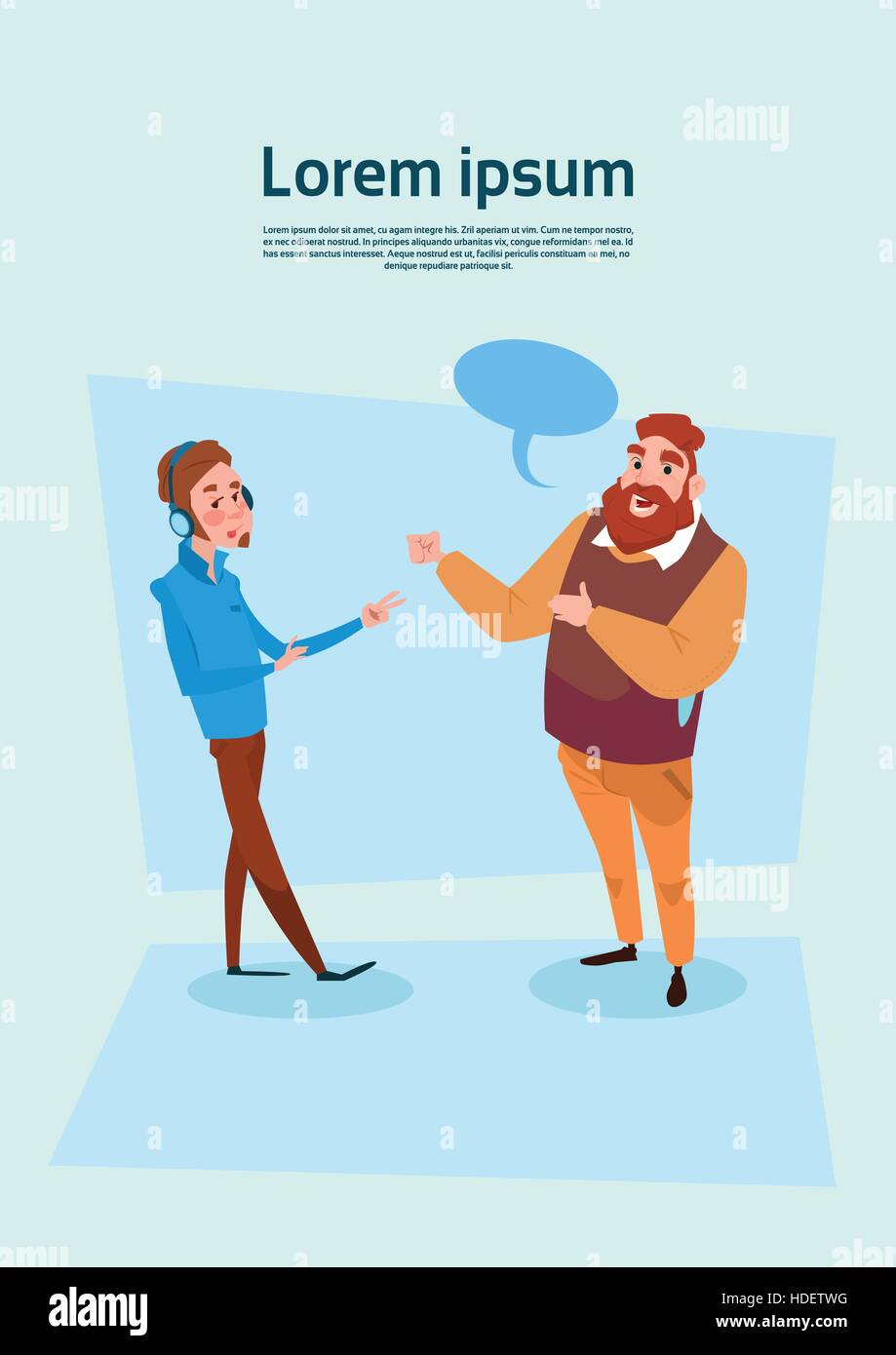 Two people sharing team Stock Vector Images - Alamy